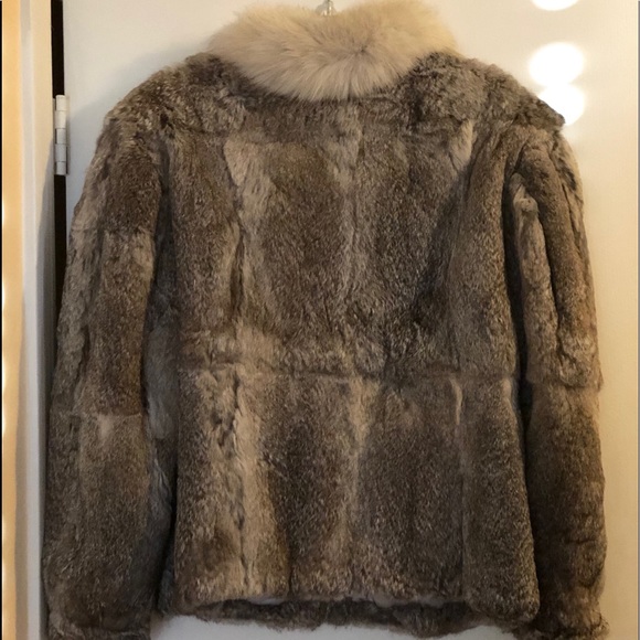 mademoiselle | Jackets & Coats | Authentic Mademoiselle Rabbit Fur Coat ...
